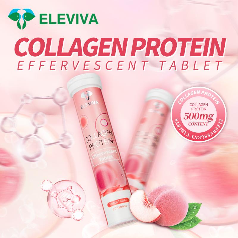 ELEVIVA Collagen And Vitamin C Effervescent Tablet Whitening - TikTok Shop Philippines
