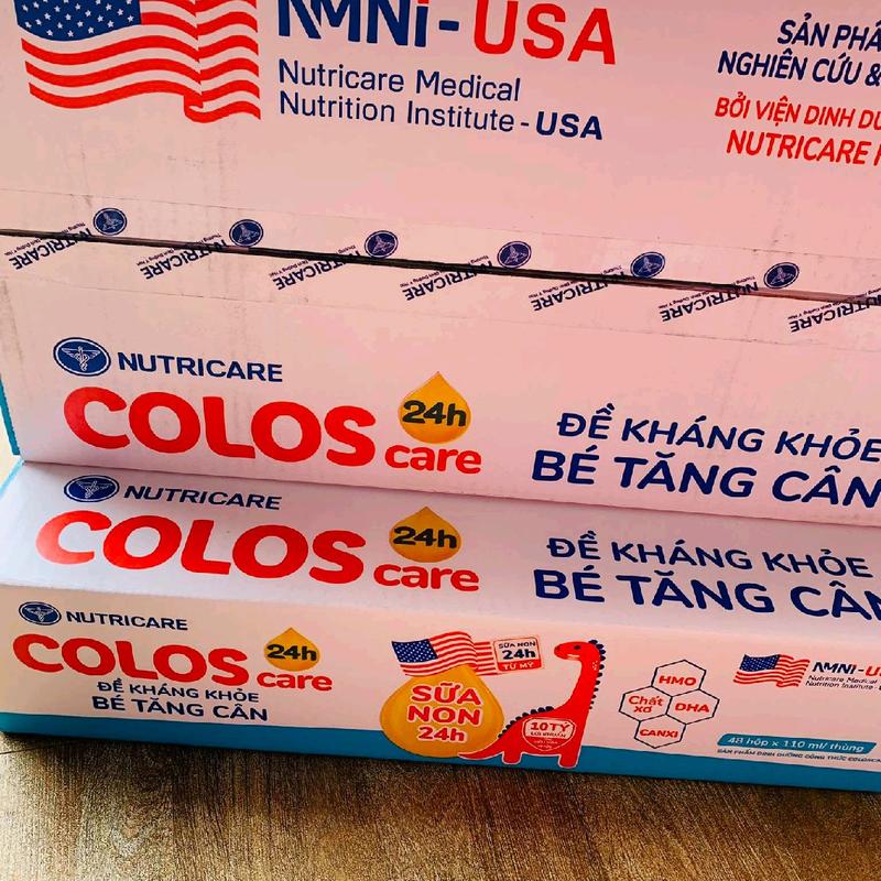 thùng sữa pha sẵn colos care 110ml cho bé Milk colosgrowplus - TikTok ...