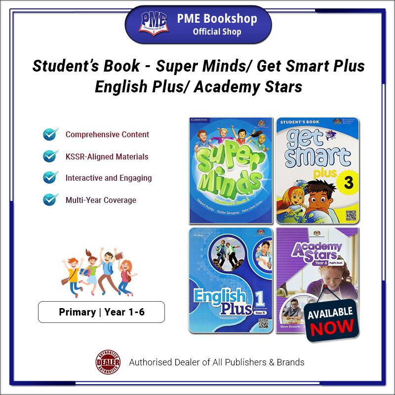 【PME Bookshop】 SK & SJK Student Book - Super Minds/ Get Smart Plus ...