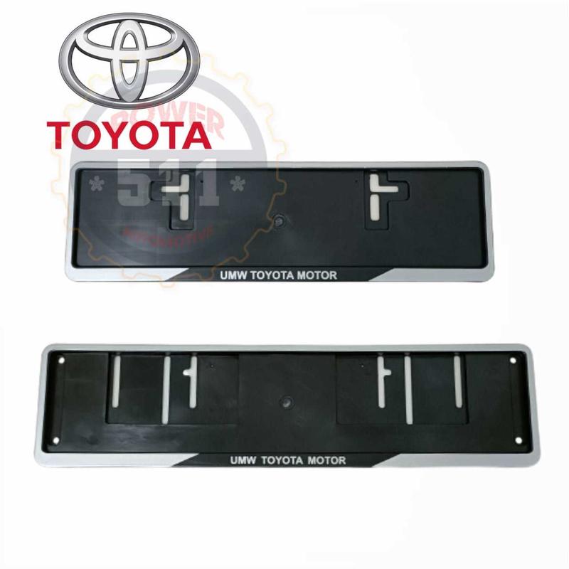 Frame + Number Plate / Toyota Number Plate Number Frame Vios - TikTok ...