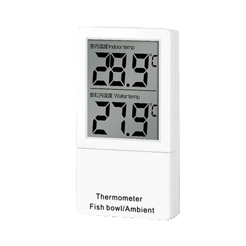 Aquarium Accurate Thermometer LCD Digital Fish for Tank Thermometers ...