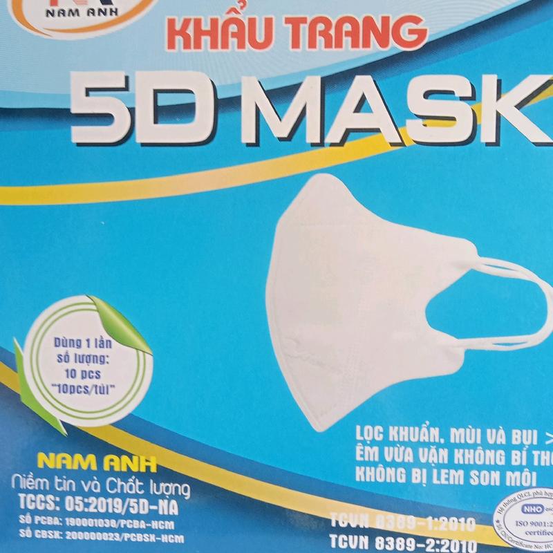 Khẩu trang Nam Anh 5D Mask , lọc khuẩn, mùi và bụi, êm vừa - TikTok ...
