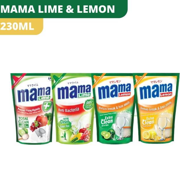 Jual Mama Lime Lemon 230ml Refill / Ekonomi 2rb X 2 / Sunlight 2rb X 2 ...