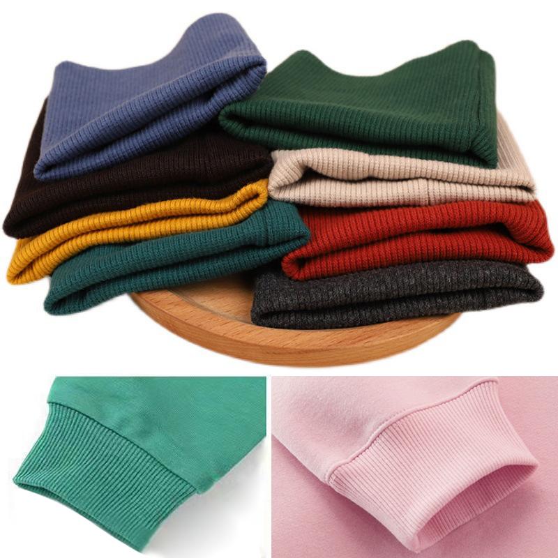 Knitted Rib Cuff Fabric For Sweatshirt Sleeves Stretchy Cotton - TikTok ...