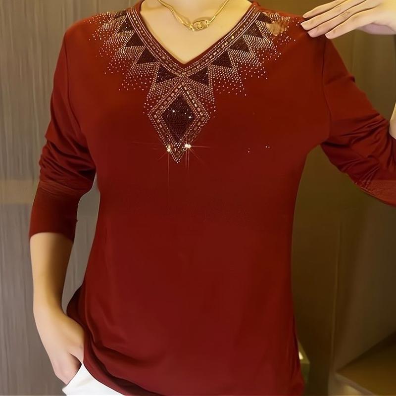 Baju Lapisan Asas Berlian Buatan, Kualiti Tinggi, Untuk Wanita ...