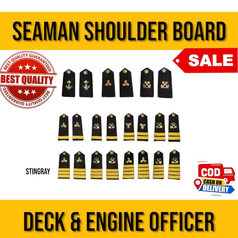 SEAMAN SHOULDER BOARD COMPLETE RANK/ STUDENT - TikTok Shop Philippines
