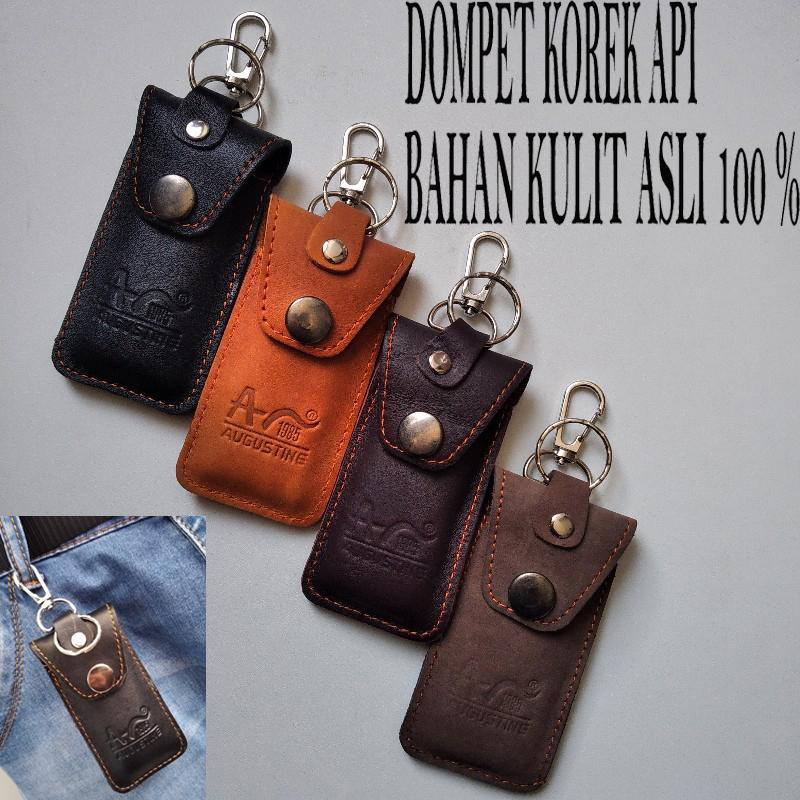 Dompet Kunci Stnk Kulit Asli Dompet Korek api anti hilang Dompet - Shop ...