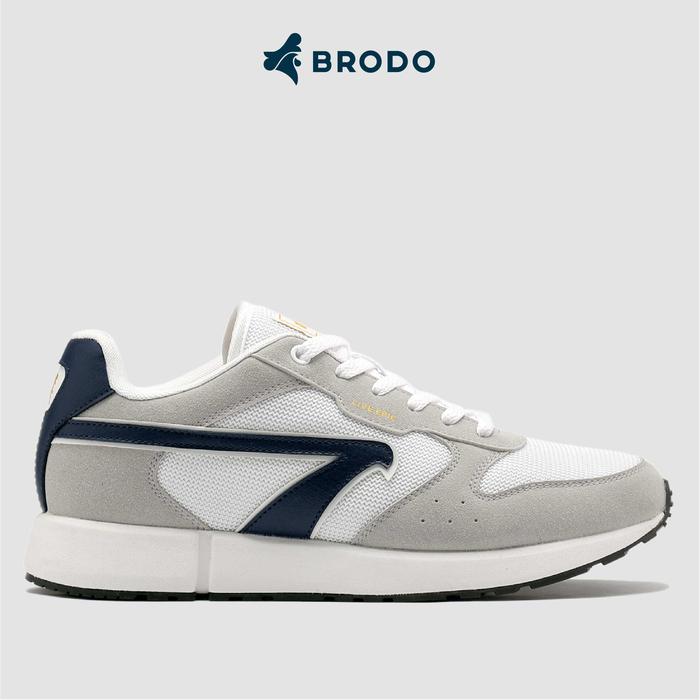 Promo BRODO - Sneakers Corsa Classic White Navy - Kab. Bekasi - Brodo ...