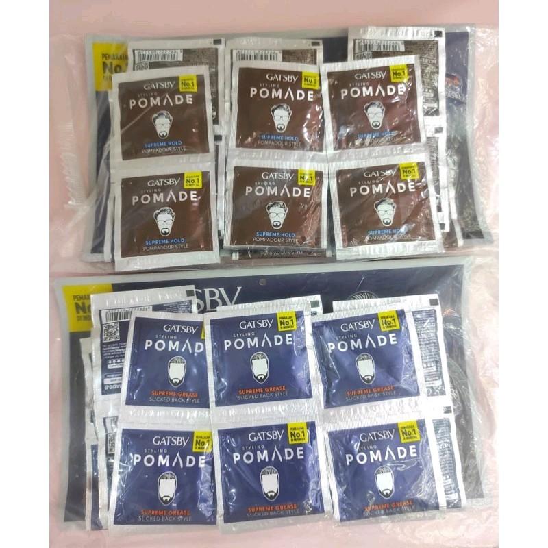 Gatsby Styling Pomade sachet (ISI 36PCS) - Shop | Tokopedia