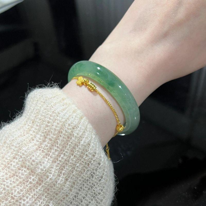 Gelang Tangan Jed, Jedite Alamiah Lombong Lama Myanmar, Gaya - TikTok ...