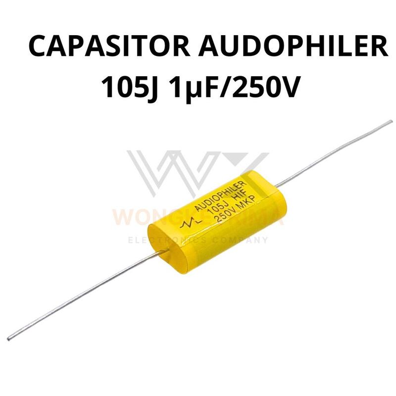 Capasitor/capasitor 1 Micro 250v 105j 250volt Audiophiler - Shop ...