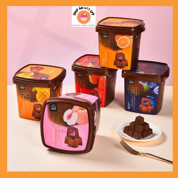 socola nhân trái cây hộp 158 gram mix 3 vị Hữu cơ Lượng đườn - TikTok Shop Vietnam