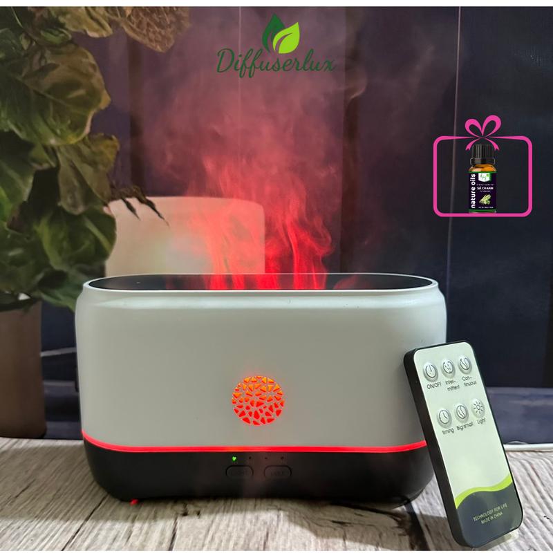 Máy xông tinh dầu hiệu ứng ngọn lửa nhiều màu sắc NL300 dung - TikTok ...