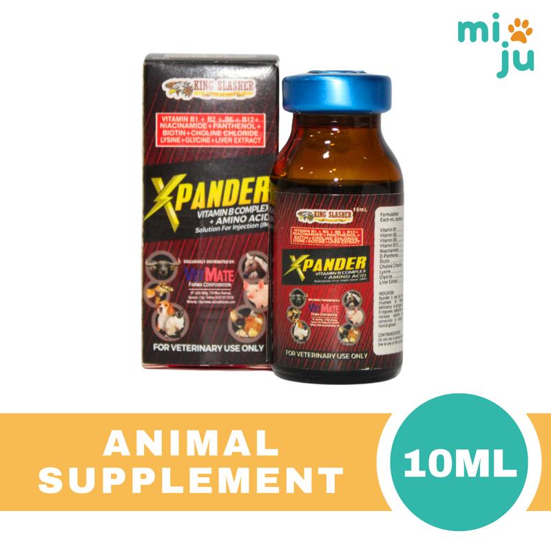 XPander Vitamin B Complex + Amino Acid 10ml - For Animal Use - TikTok ...