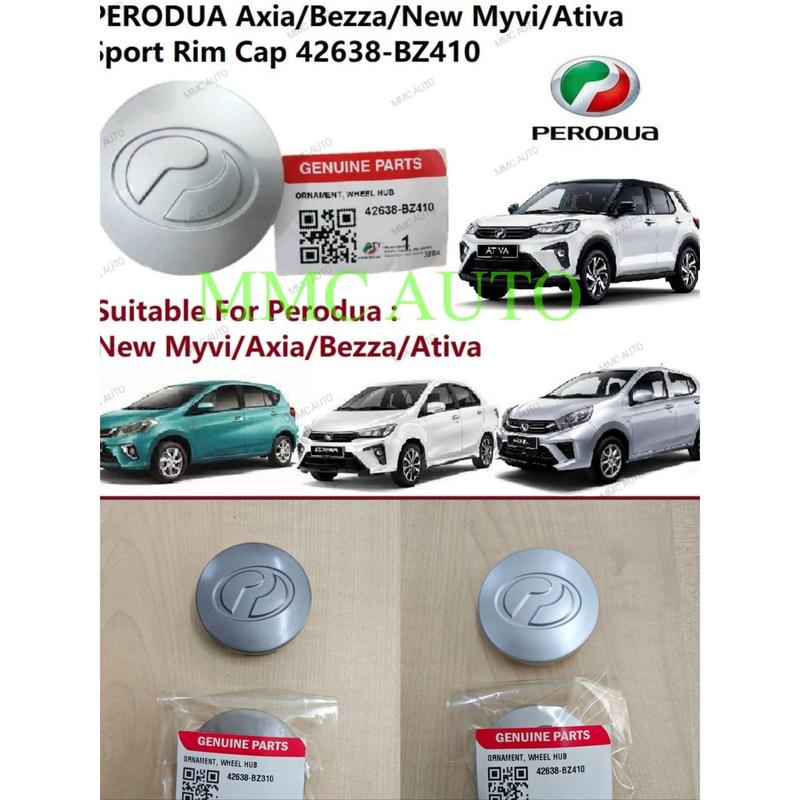 *Perodua Alza, Ativa, Axia, Bezza, Myvi Lagi Best, Icon Rim Cap ...