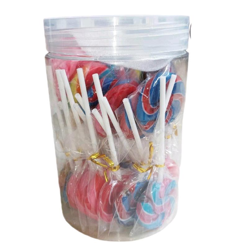 Alyssa Luis 30pcs RAINBOW LOLLIPOP CANDY Bottle Fruity Pack Candies ...