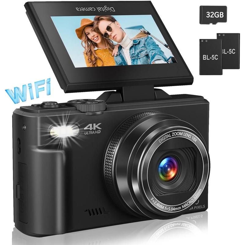 Digital Camera for Photography, 4K Vlogging Camera for YouTube - TikTok Shop