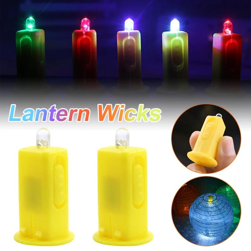 1Pc LED Lantern Wicks Lantern LED Light Electronic Battery Operated ...