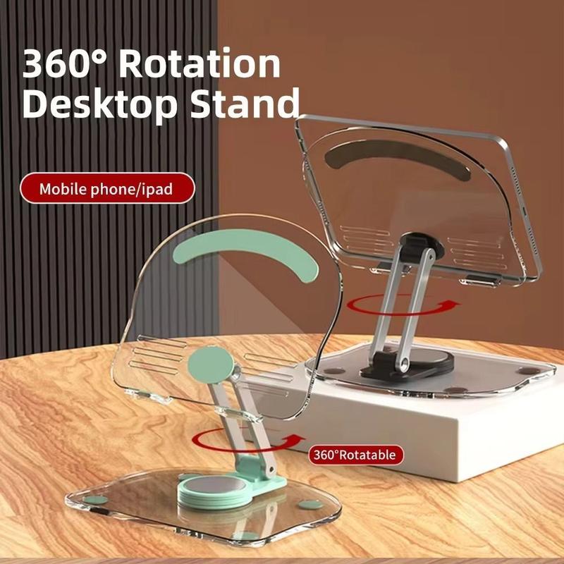 2024 Acrylic Tablet Stand Folding Adjustable Desktop Stand Anti-slip ...