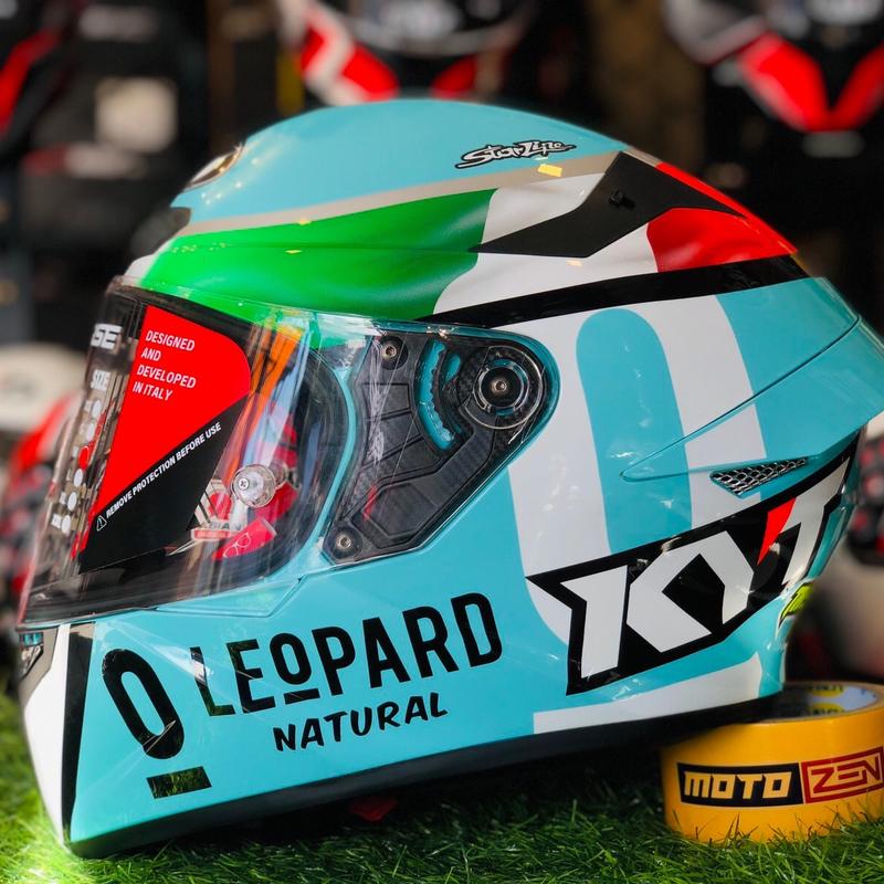 KYT TT-Course Fullface Helmets pearl white - TikTok Shop Philippines
