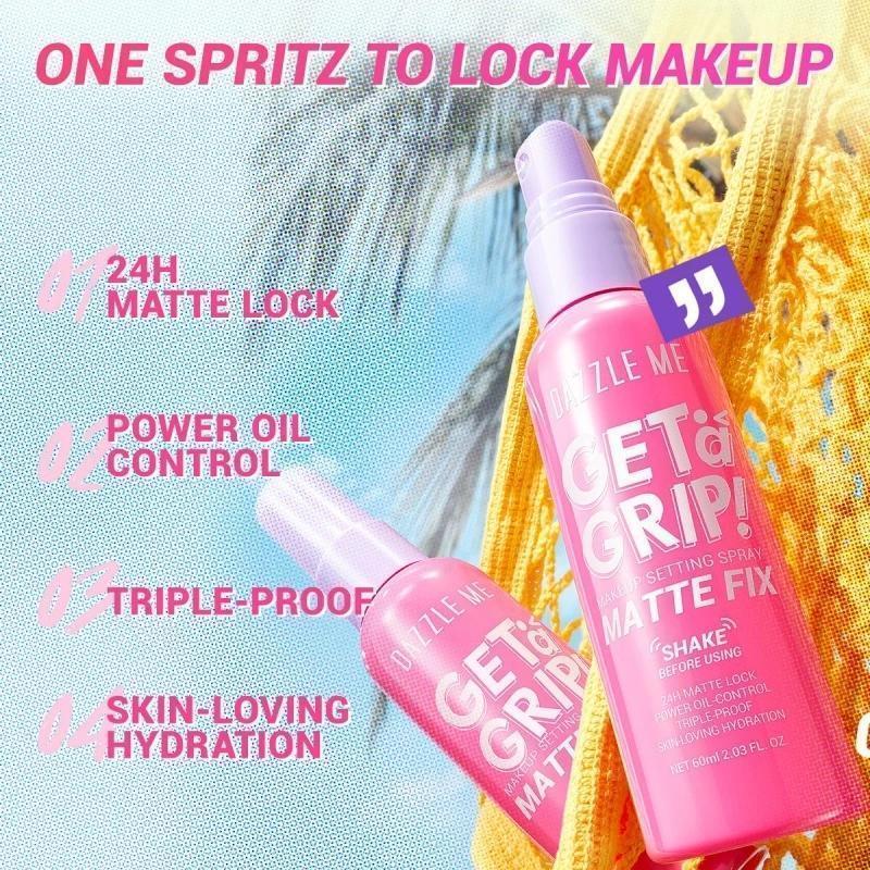 Fast shipping! DAZZLE ME Get a Grip! Makeup Setting Spray Matte ...