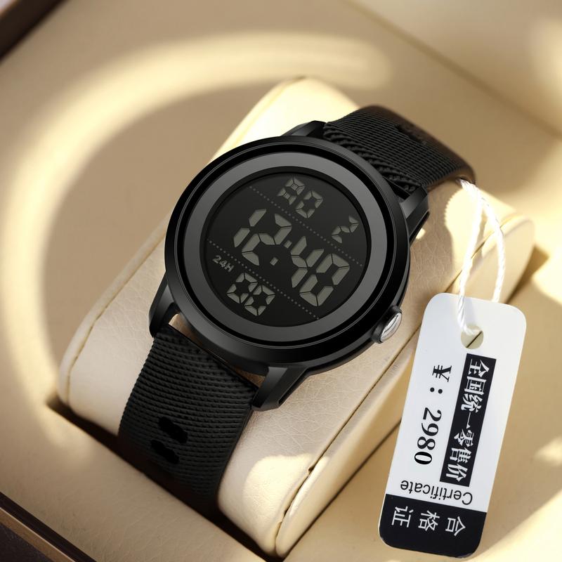 Jam Tangan Sukan, Saiz Belia, Reka Bentuk Mudah, Jam Penggera, - TikTok ...