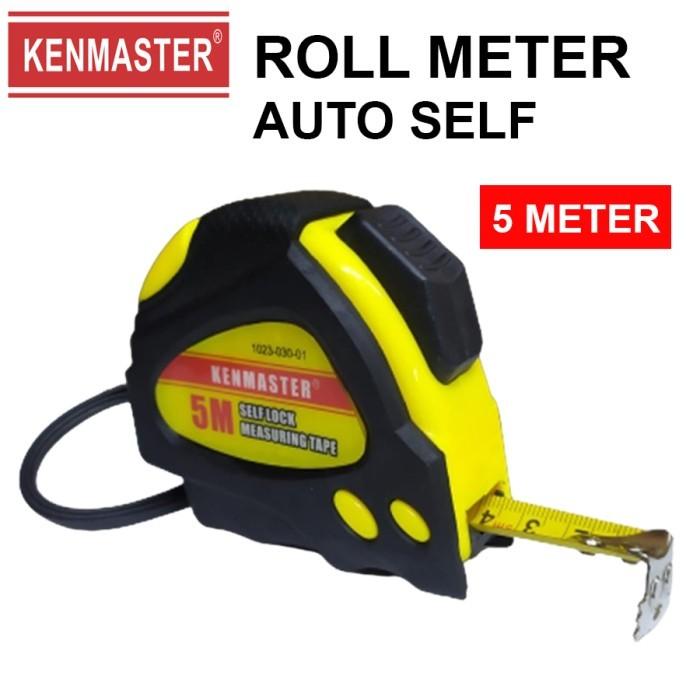 Jual Kenmaster Meteran 5 Meter Alat Ukur Meteran Measuring Tape Self ...