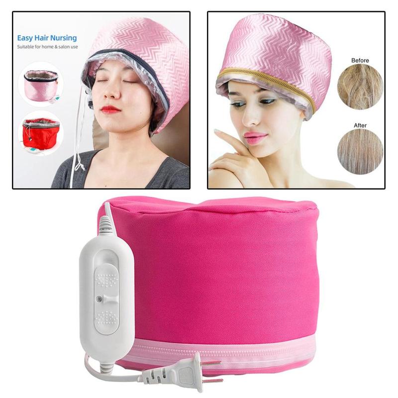 Hair Heating Caps Steamer 3 Mode Beauty Tool for Home Salon Natural ...