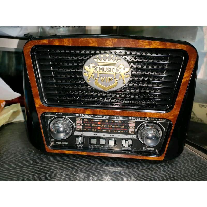 RADIO ASATRON R-1820 USB/FM/AM/SW 3BAND/ TF MUSIC PLAYER/RADIO - Shop ...
