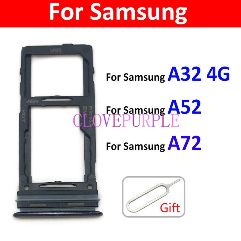 1pcs New Sim Card Slot Tray Holder For Samsung A32 A52 A72 Replacement ...