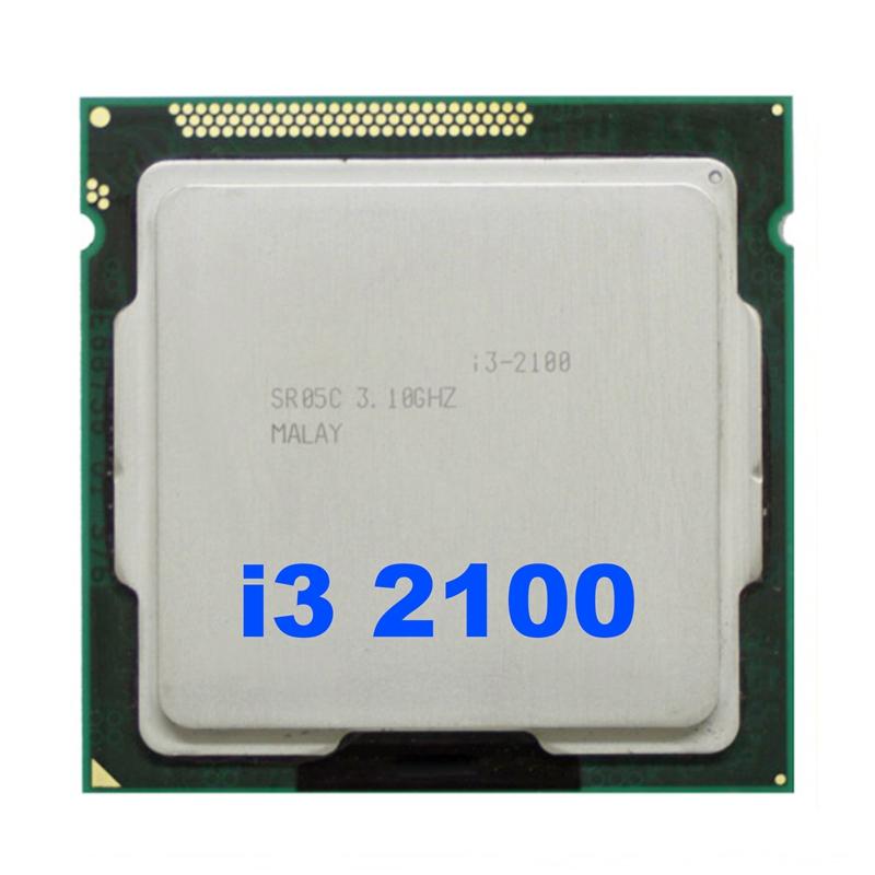Pemproses CPU, Untuk Teras I3 2100, LGA1155, Teras Dwi 3MB, Papan ...