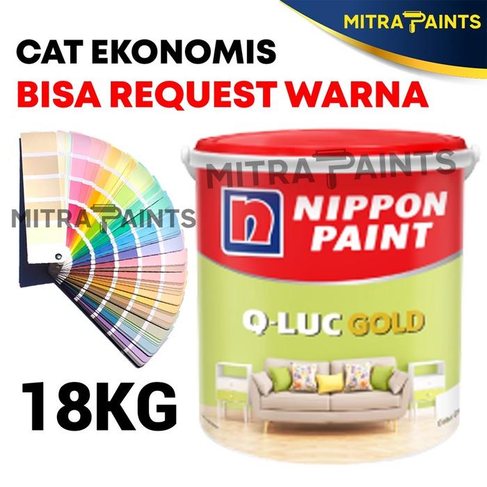 Jual CAT TINTING Qluc Gold Nippon Paint 18 Kg Pail / Cat Tembok ...