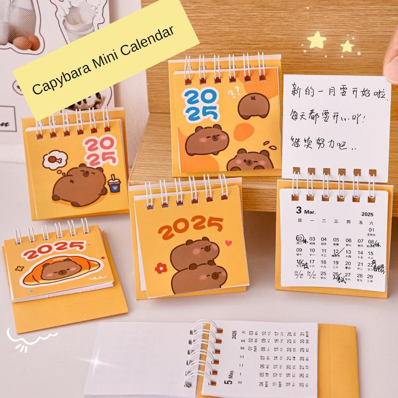 Kalendar Meja Kartun, Kalendar Meja Mini Comel, Dipasang Teguh ...