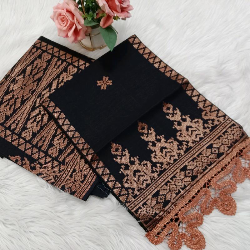 songket silungkang hitam tembaga - Shop | Tokopedia