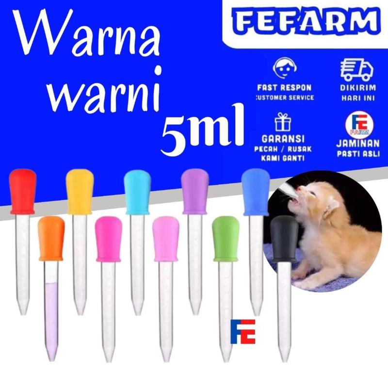 Pipet Tetes Hewan Minum Air Susu Perangkat Bantu Kucing Anak - Shop ...