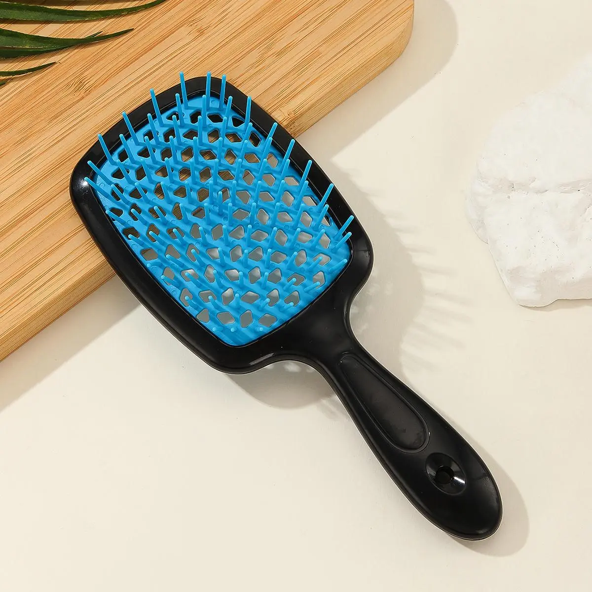 Christmas Gift, Honeycomb Mesh Comb, 1 Piece Xmas Hairdressing Massage ...