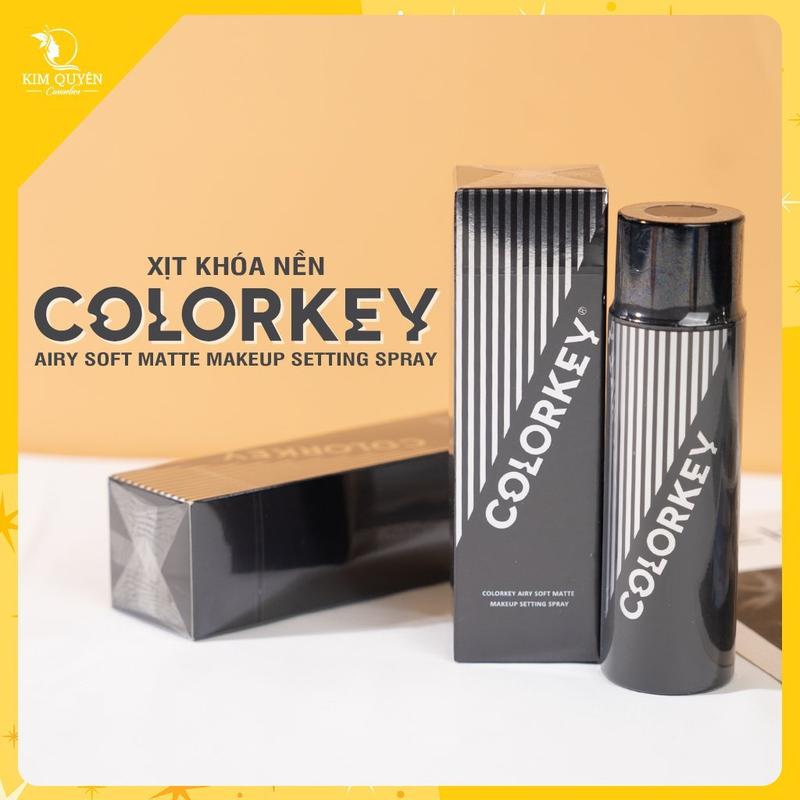 Xịt Khóa Makeup COLORKEY Giúp Cố Định Lớp Trang Điểm Công Thức - TikTok ...