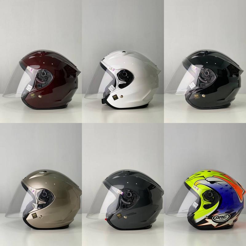 ARC XR Supreme Color Open Face Helmet Warna dan Corak Terbaru - TikTok ...