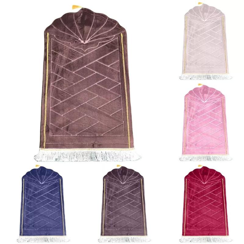 High Quality Foldable Prayer Mat Embossing Intriguing Flanne - TikTok ...