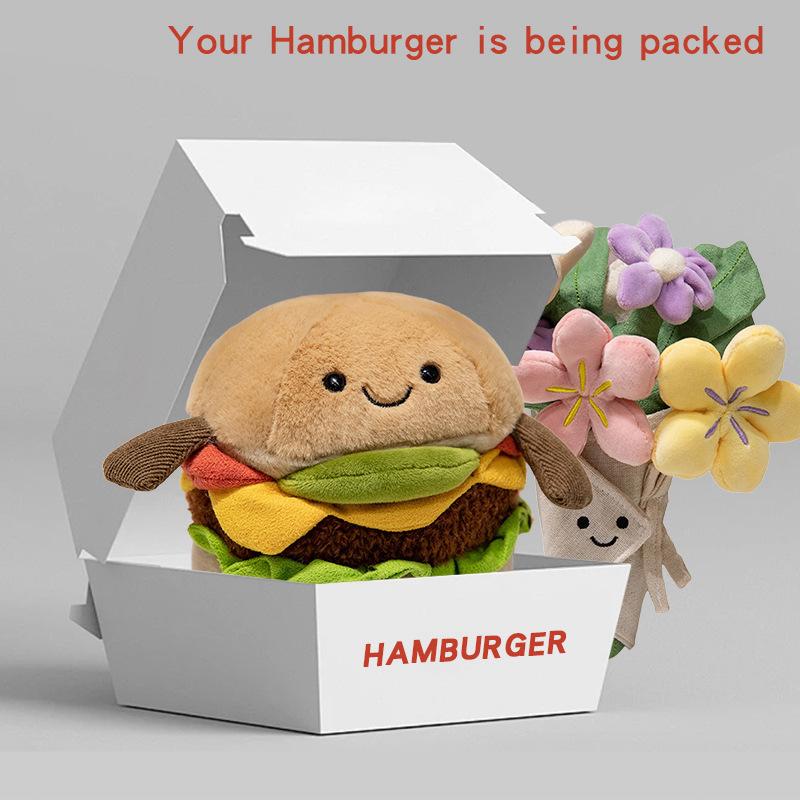 Original Jellycat British Fun Taco Burger Pizza Plush Toy Mexico ...