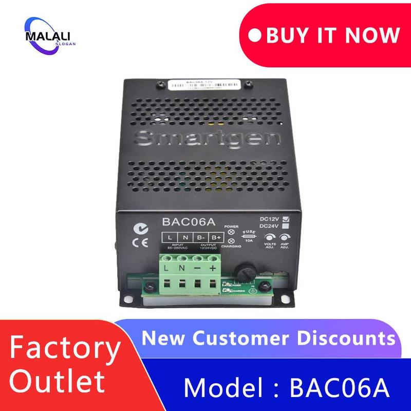 Module sạc pin, BAC06A, 12V và 24V, Tương thích với pin máy phát - TikTok Shop Vietnam