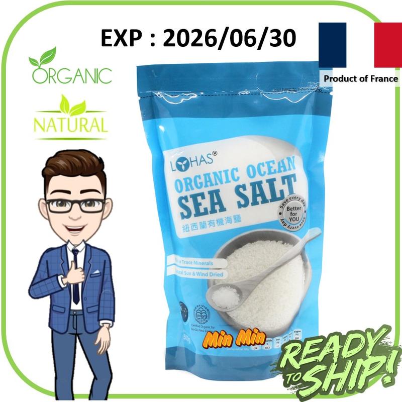 LOHAS Garam Laut Laut Organik 500gm Ocean Sea Salt - TikTok Shop Malaysia