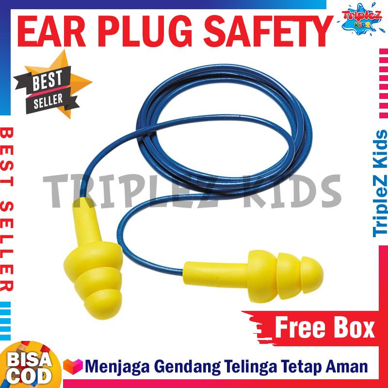 EAR PLUG Safety Free Box Kuning Biru - Ear Plug Pelindung Telinga ...
