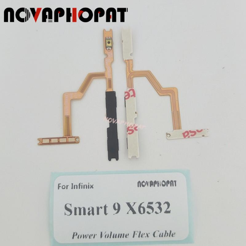 Flex Kabel Reben, Novaphopat, Untuk Infinix Smart 9 X6532, Butang ...