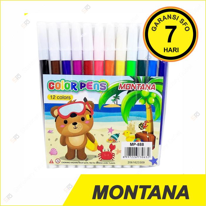 Jual Spidol Montana Kecil isi 12 - MP-888 - Kota Semarang - Stationery ...
