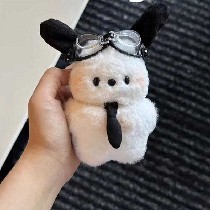 Cute Pacha Dog Plush Toy Bag Pendant Plush Pilot Dog Doll Toys - TikTok ...