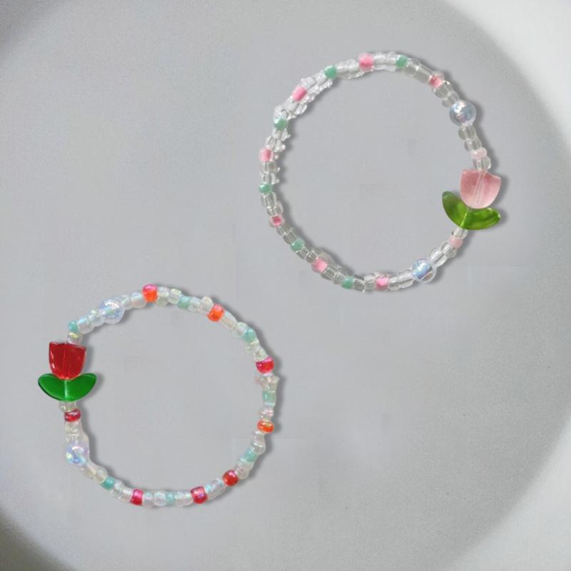 【Fulisa】Small fresh tulip bracelet Korean fashion versatile bracelet ...