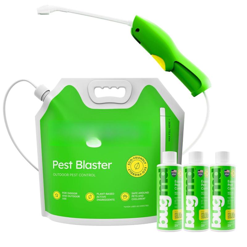 Blaster Kit - 3 Pack Pest Control Oil Concentrates 3.7 Oz And 1 Plant ...