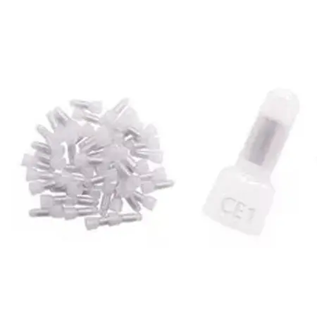 1000pcs LASDOP PRESS TRANSPARAN/LAS DOP/LASDOP PENYAMBUNG KABEL CE-1,CE ...