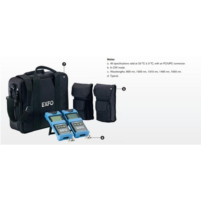 Jual EXFO OPTIC POWER METER OPM EPM-53 DAN OPTICAL LIGHT SOURCE OLS ELS ...